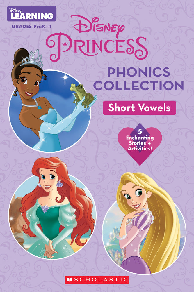 Disney Princess Phonics Collection: Short Vowels (Disney Learning: Bin ...