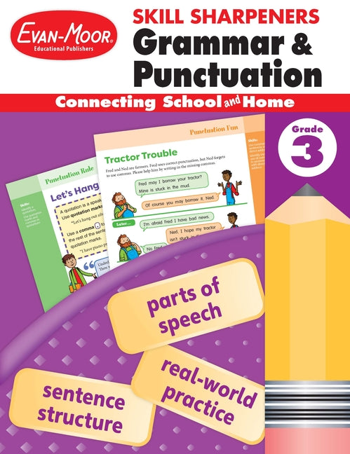 Skill Sharpeners: Grammar & Punctuation, Grade 3 Workbook – Allstora