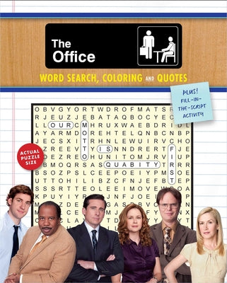 The Office Word Search, Coloring and Quotes: Plus Fill-In-The-Script A ...