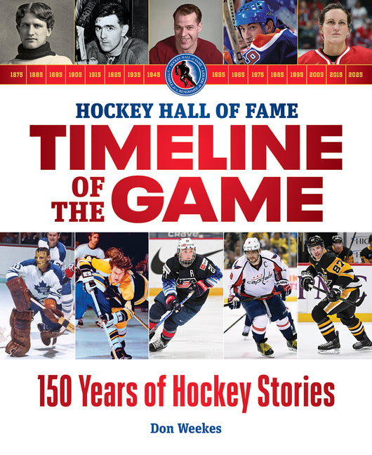 Hockey Hall of Fame Timeline of the Game: 150 Years of Hockey Stories ...