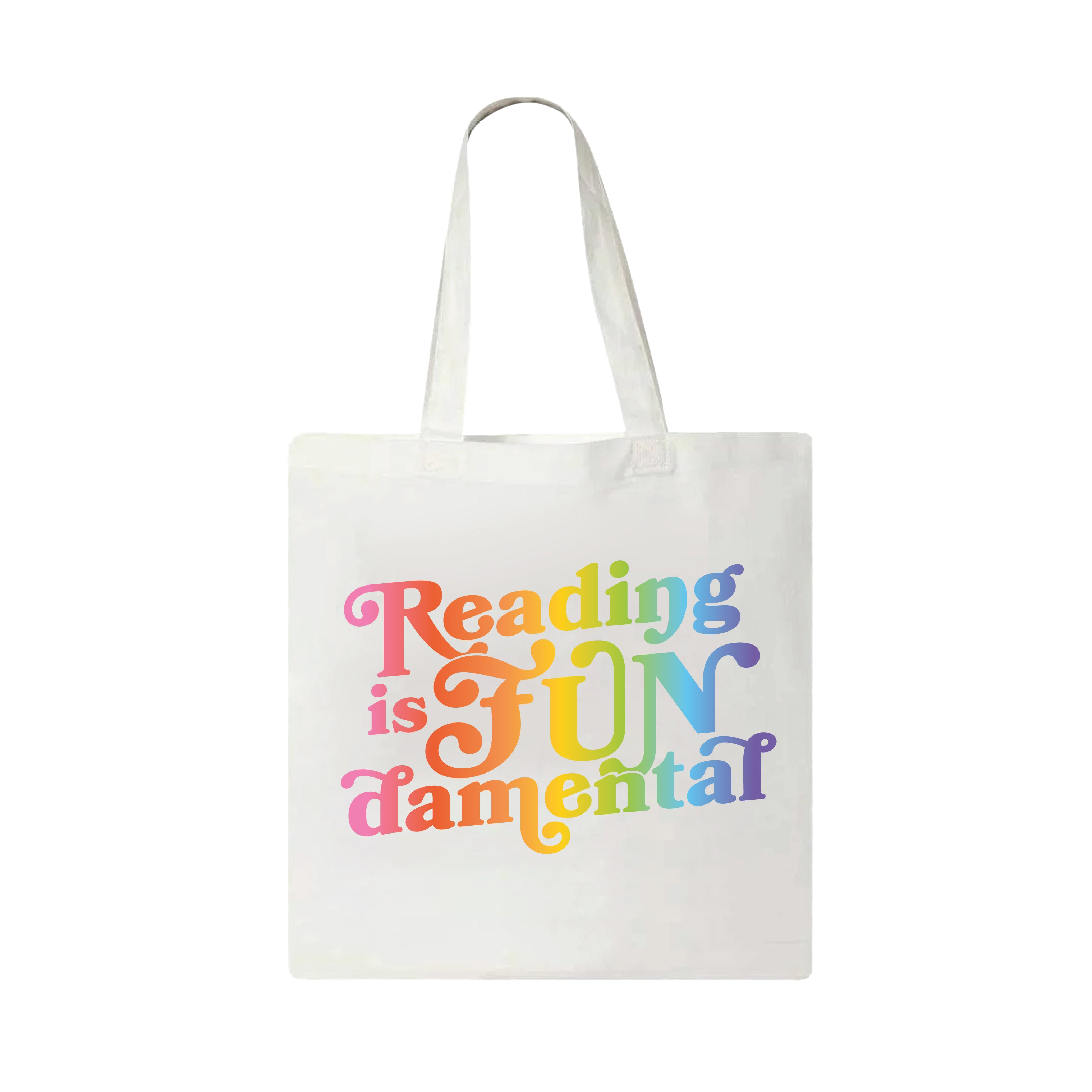 Allstora: Reading Is Fundamental Tote Bag